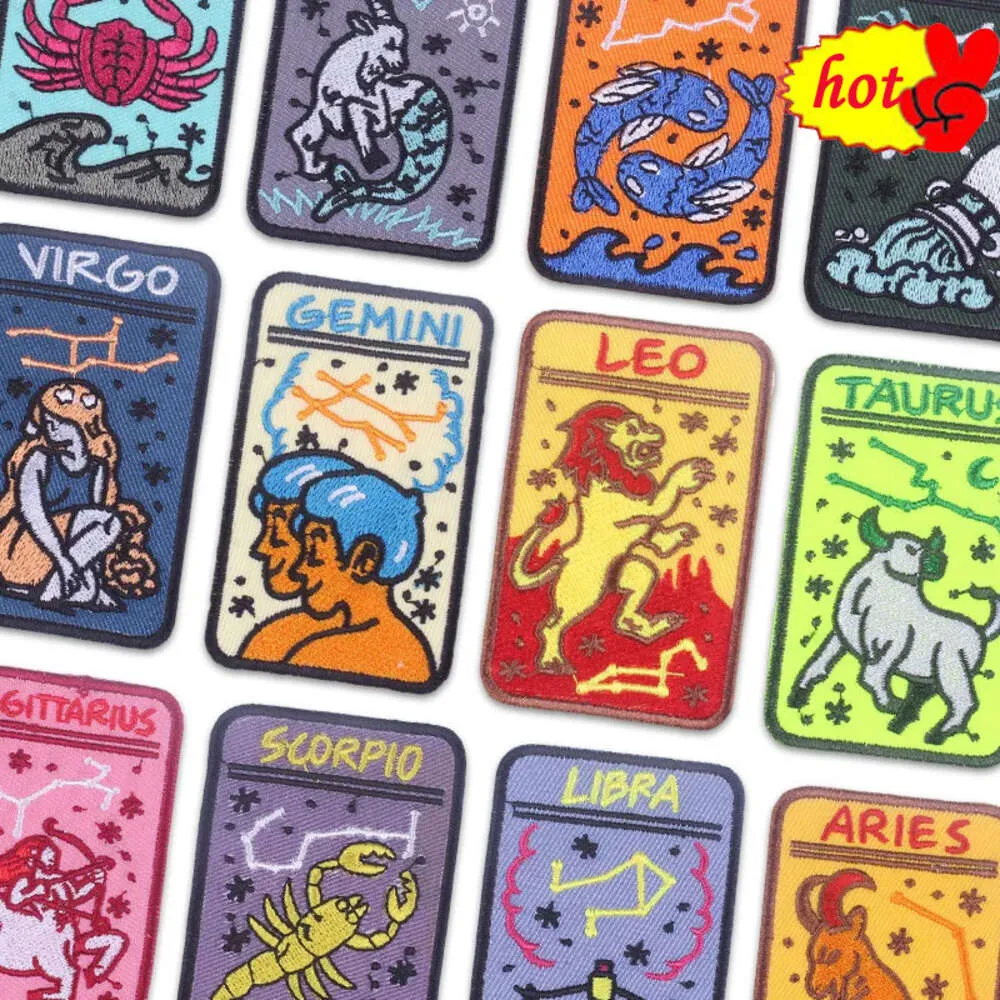 DHgate.com:Embroidered Constellation Patches for Kids Clothing, Backpacks, and Jackets - Fun ...