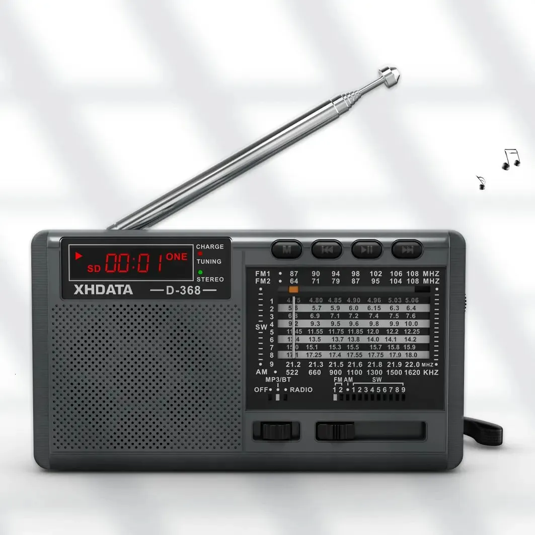 DHgate.com:Portable D368 Radio, MP3 Player: FM/AM/SW, 4Ω3W, Wireless ...