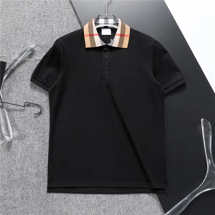 Luxury Knit Polos Shirt With Collar Breathable Top For Summer Business ...