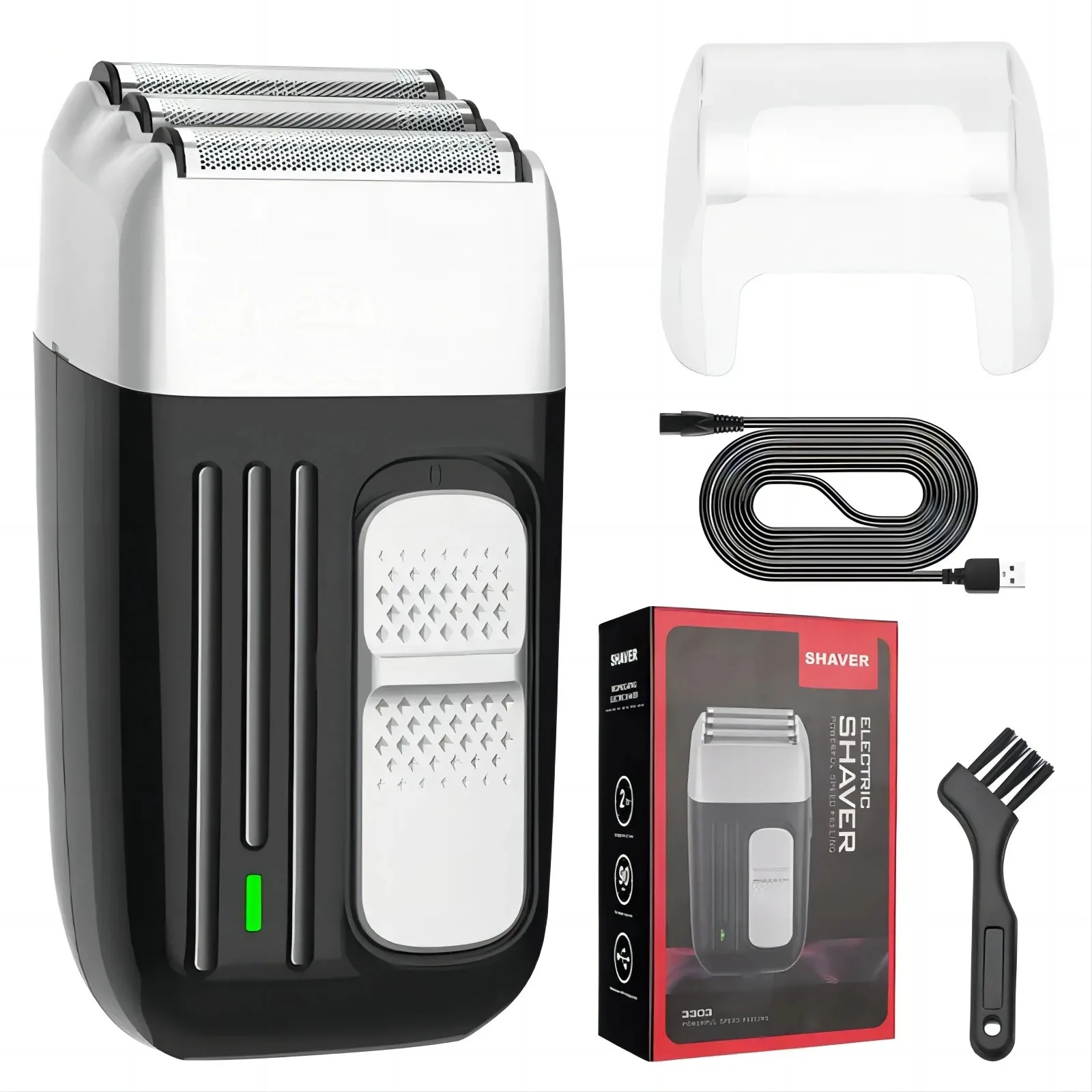 Rechargeable Cordless Foil Shaver For Men 3 Blades... From You07, $13. ...