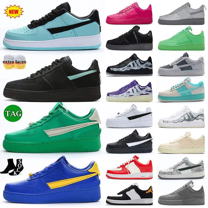 2024 Modedesigner Schuhe One Low Männer Frauen Klassiker Weiß Schwarz ...