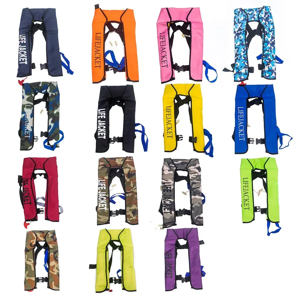 Automatic/Manual Inflatable Life Vest for Swimming & Fishing - Premium ...