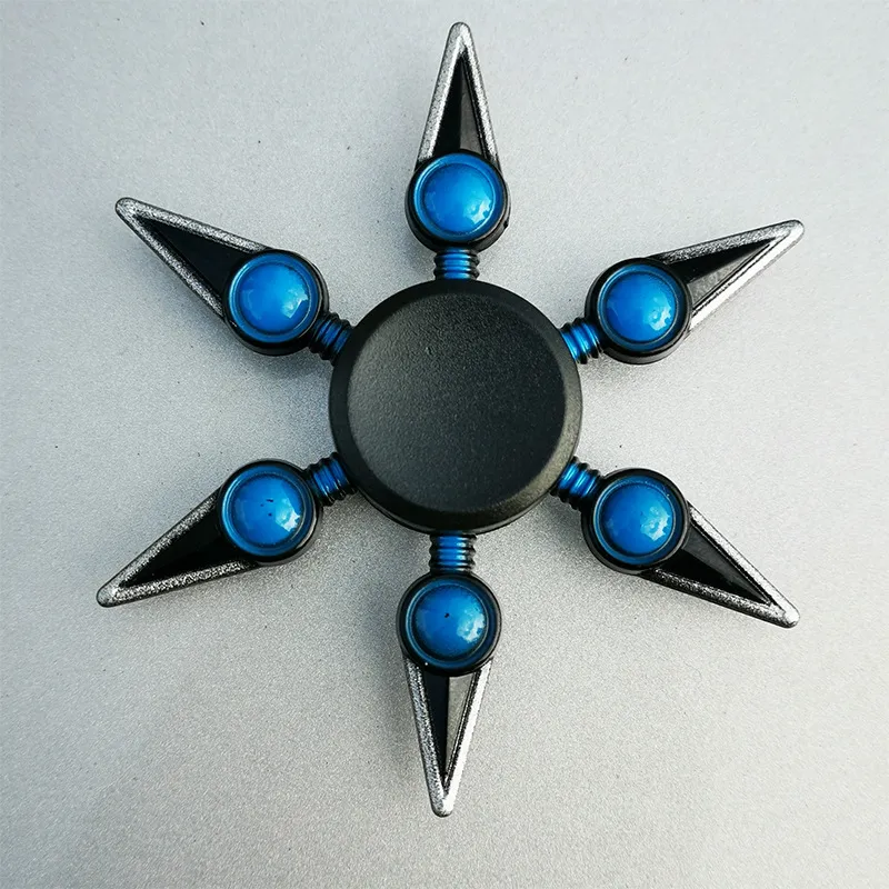 Dart Shape Fidget Spinner - 9 Styles, Metal Bearing, Zinc Alloy Hand ...