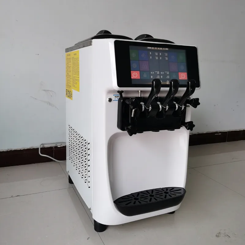 DHgate.com:110v/220V Cold system Commercial automatic hard ice cream ...
