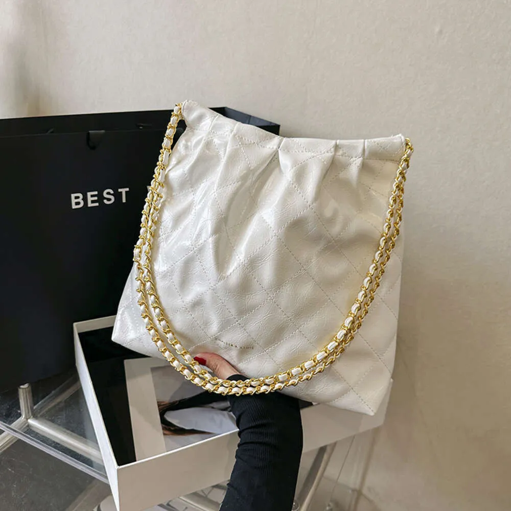 Chanells New CC Embroidered Channelbags Weaving Capacity Bag Large ...