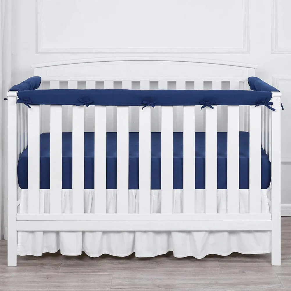 DHgate.com:Baby Crib Bumper, Breathable Bed Guardrail for Toddlers ...