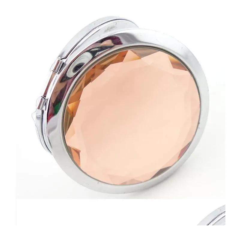 DHgate.com:Crystal Pocket Mirror - 7cm Folding Compact Mirror for ...
