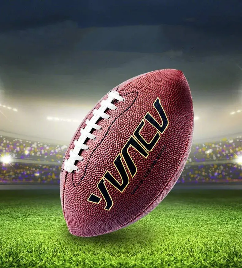 9 Inch American Football Balls Ie Rugby Durable PVC Machine For ...