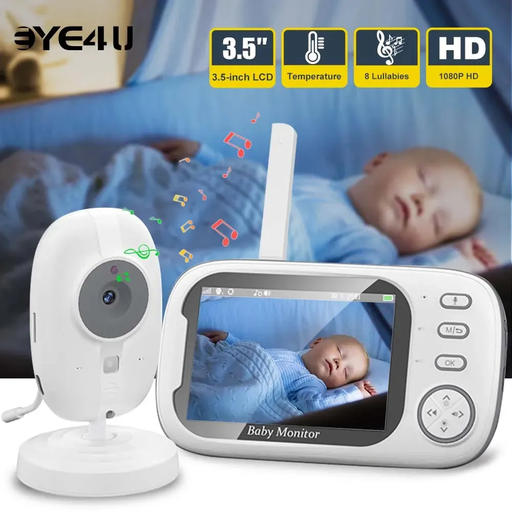 4G Video Baby Monitor - Two-Way Audio, Night Vision, Temperature ...