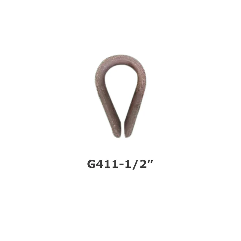 Heavy-Duty Steel Wire Rope Thimble G-411 - Premium Rigging for Crane ...