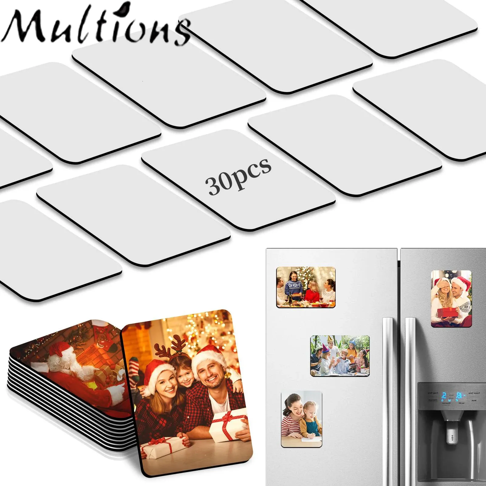 Sublimation Magnet Blanks Set - Personalized Fridge Magnets, Kitchen ...