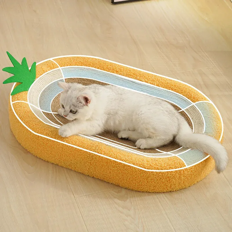 Bandeo De Rasguño De Gato De Sisal Grande Bedera De Madera Duradera ...