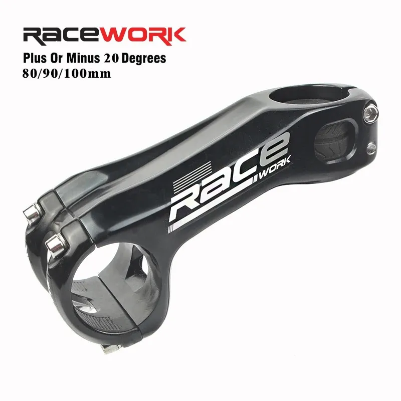 20° MTB Stem - Negative Rise Mountain Bike Handlebar Stem, 80/90/100mm ...