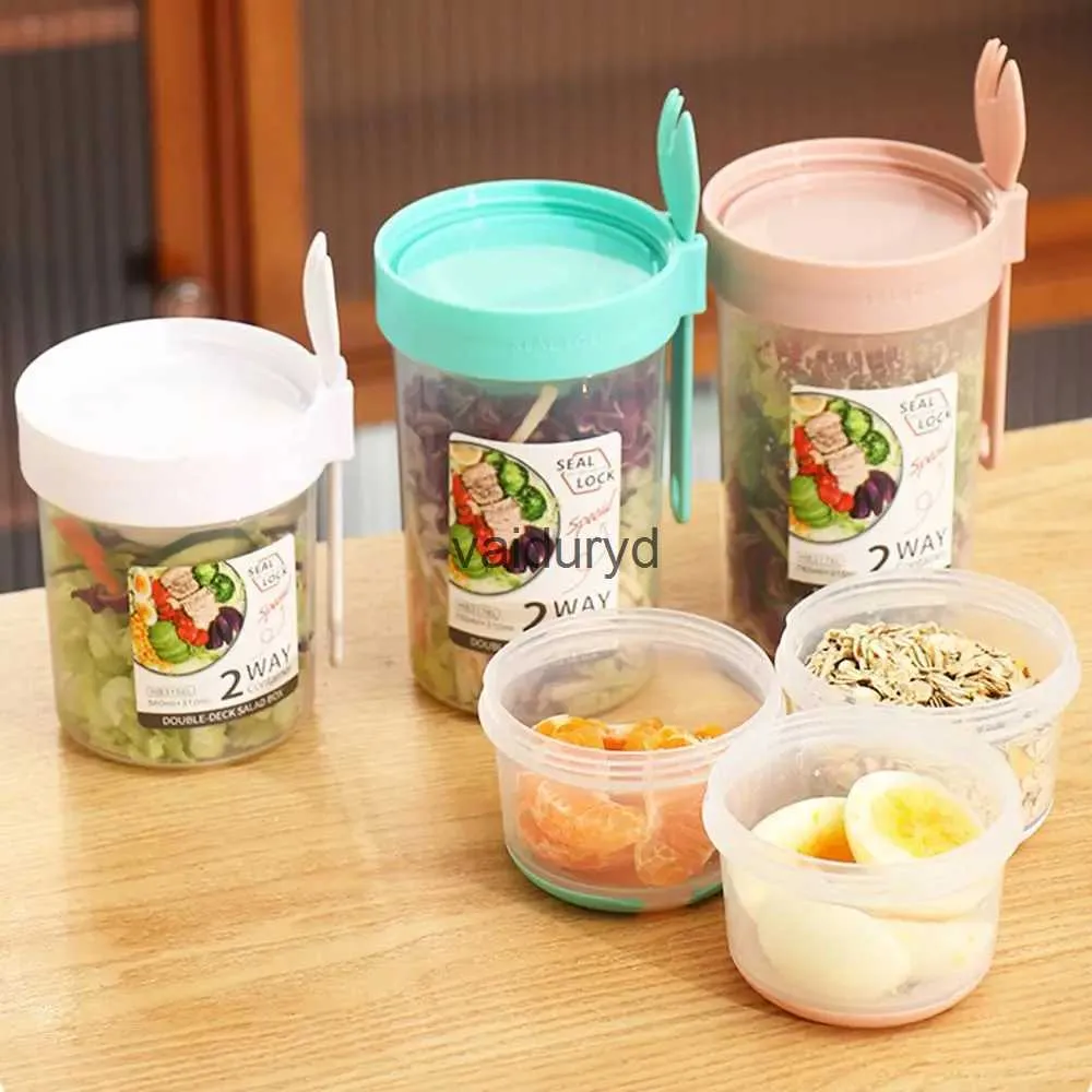DHgate.com:Double-Layer Plastic Food Storage Containers with Lids for ...