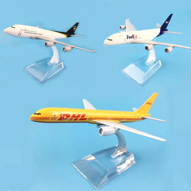 DHgate.com:Diecast Airplane Models Set - 1:400 Scale Metal Planes, DHL ...