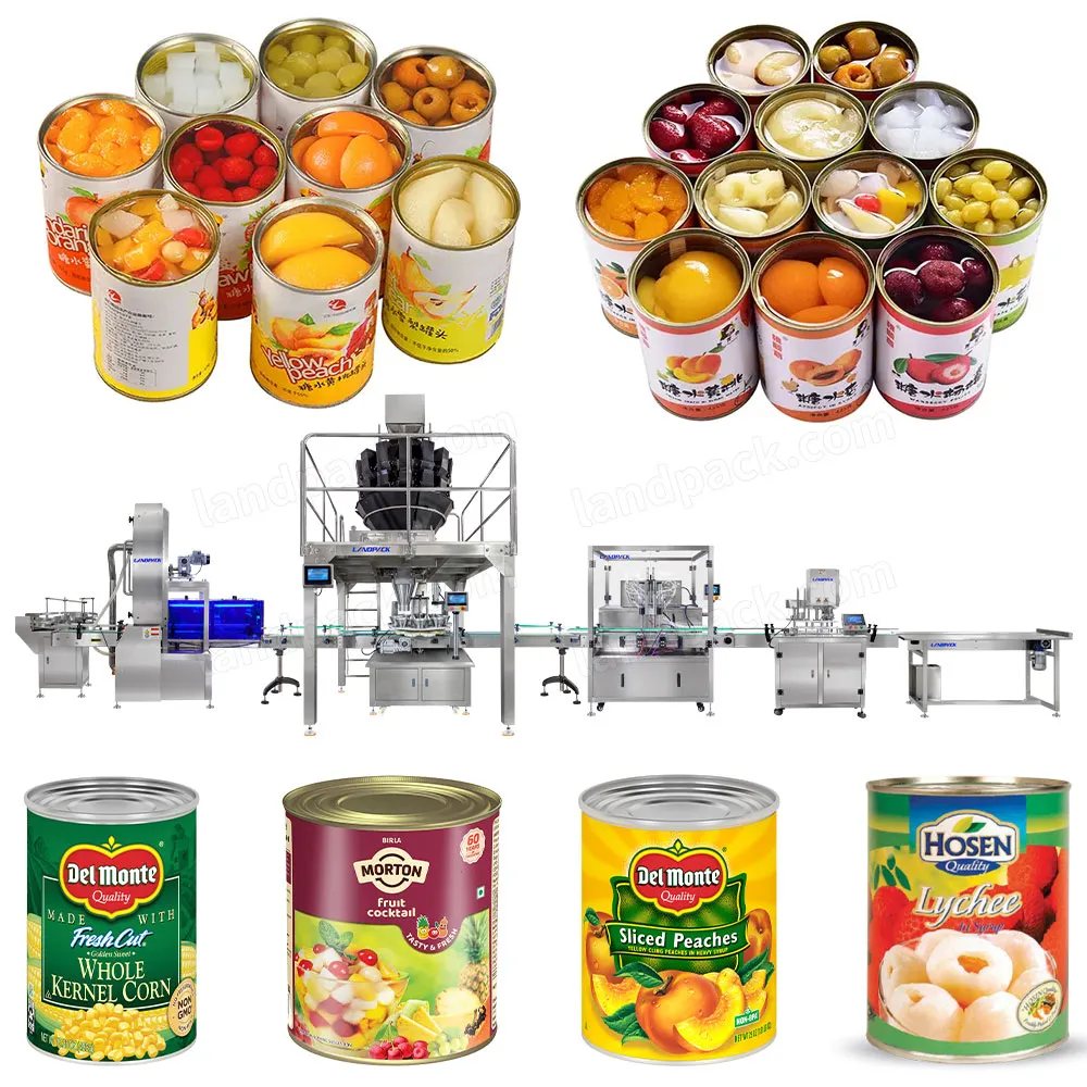 DHgate.com:Automatic Pickled Cucumbers Can Filling and Capping Line ...