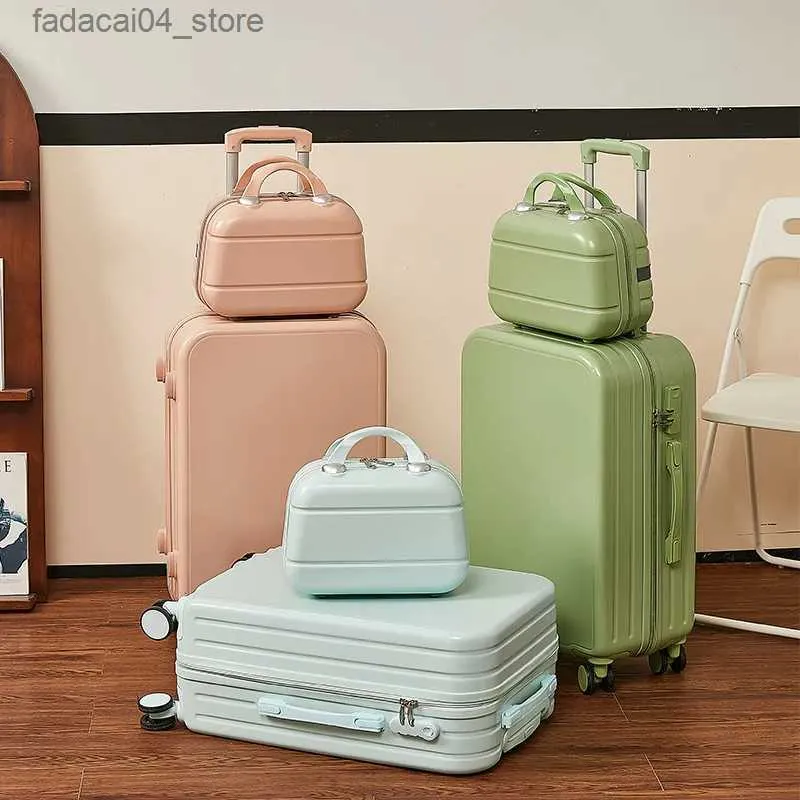 DHgate.com:Suitcase TRAVEL TALE 2024 26/28 Inch Women Pink White Carry ...