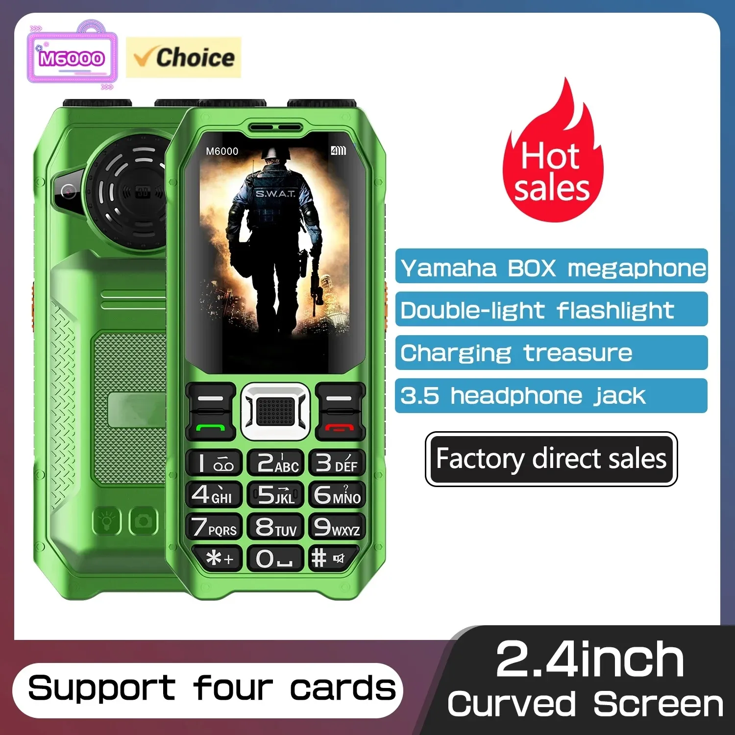Rugged Outdoor Mobile Phone: Long Standby, 4 SIM, SOS, Dual Flashlight - Shop Now! from Dhgate ...