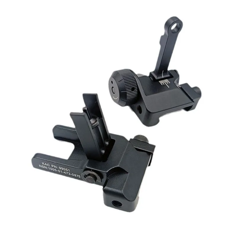 CNC Processed KAC 300 Rear And Front Iron Sight Set Back Upgraded ...