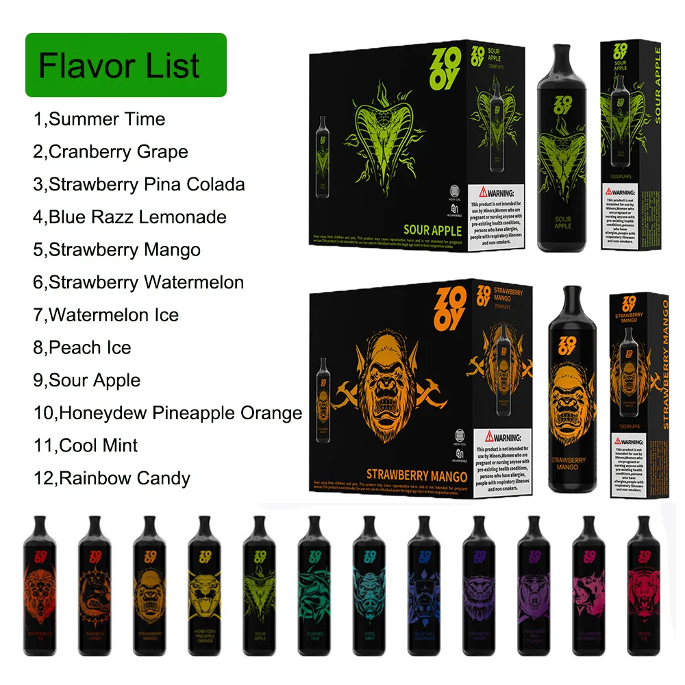 Vape Desechable Puff 7000 Puff 9000 Disposable Vape 12000 Vapes ...