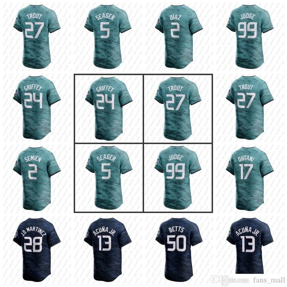 All Star Game Jersey 2025 Shohei Ohtani, Mookie Betts, Ronald Acuna Jr ...