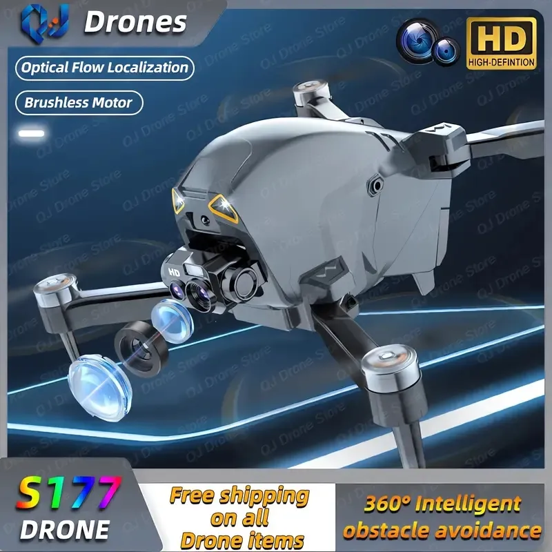 DHgate.com:4K HD ESC Dual Camera Drone with Optical Flow, Gesture ...