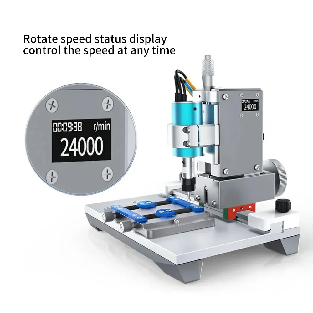 Chip Grinding Machine Mobile Phone Motherboard Hard Disk IC LCD PCB ...