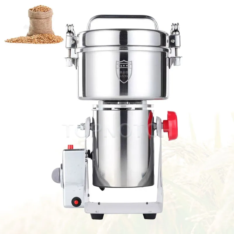 High-Speed Grinding Mill Machine - Quick Open Cover, 800g Capacity ...