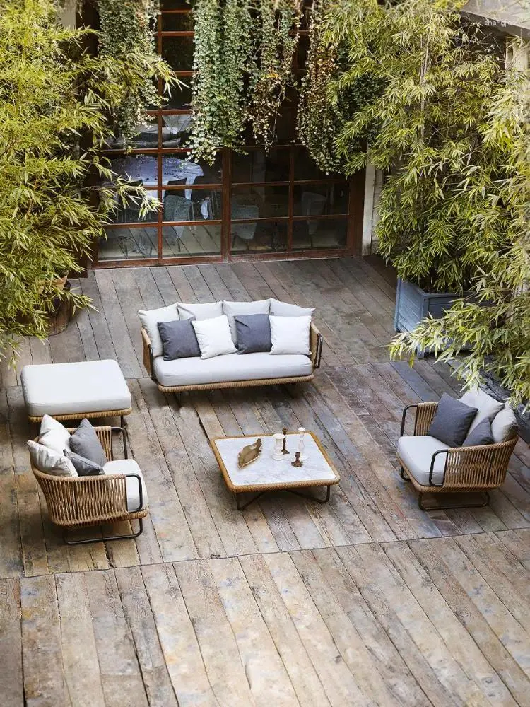 Comfy patio sofa store