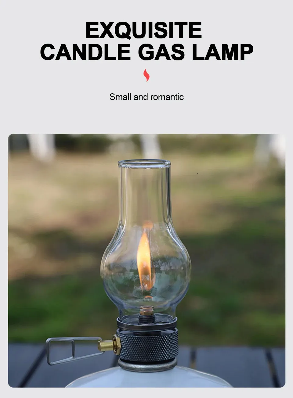 DHgate.com:Retro Glass Lampshade Camping Lamp, Gas Candle Light for ...