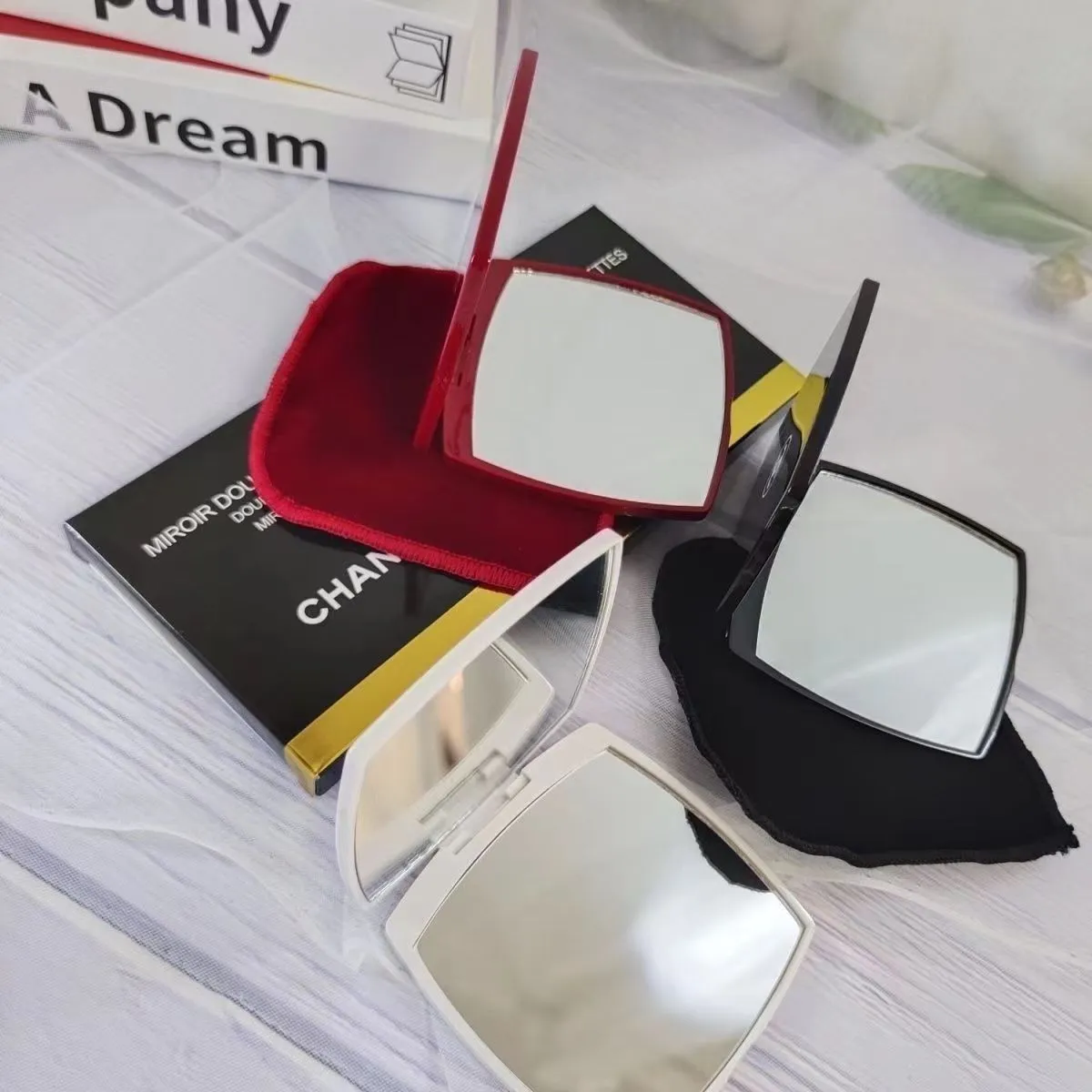 Portable Makeup Mirror - Double Sided Folding Vanity Mirror with ...