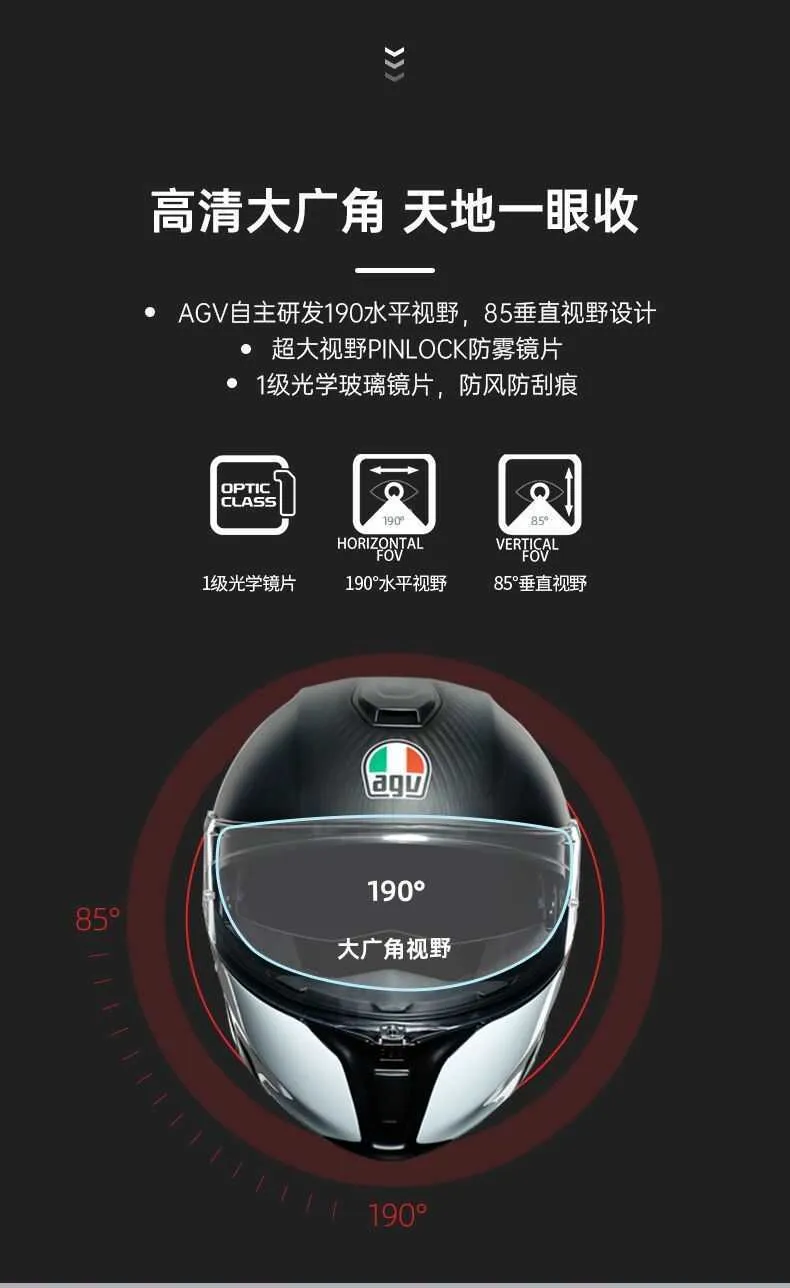 Carbon Fiber Motorcycle Helmet - Full Face & Open Face Convertible ...