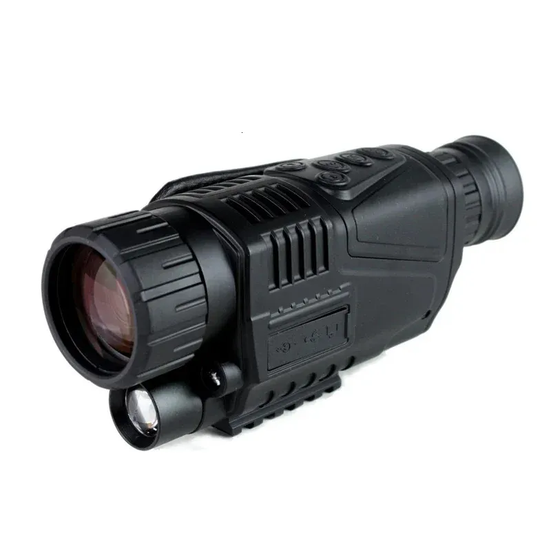 HD Digital Night Vision Monocular - 5x Zoom Infrared Camera, Hunting ...