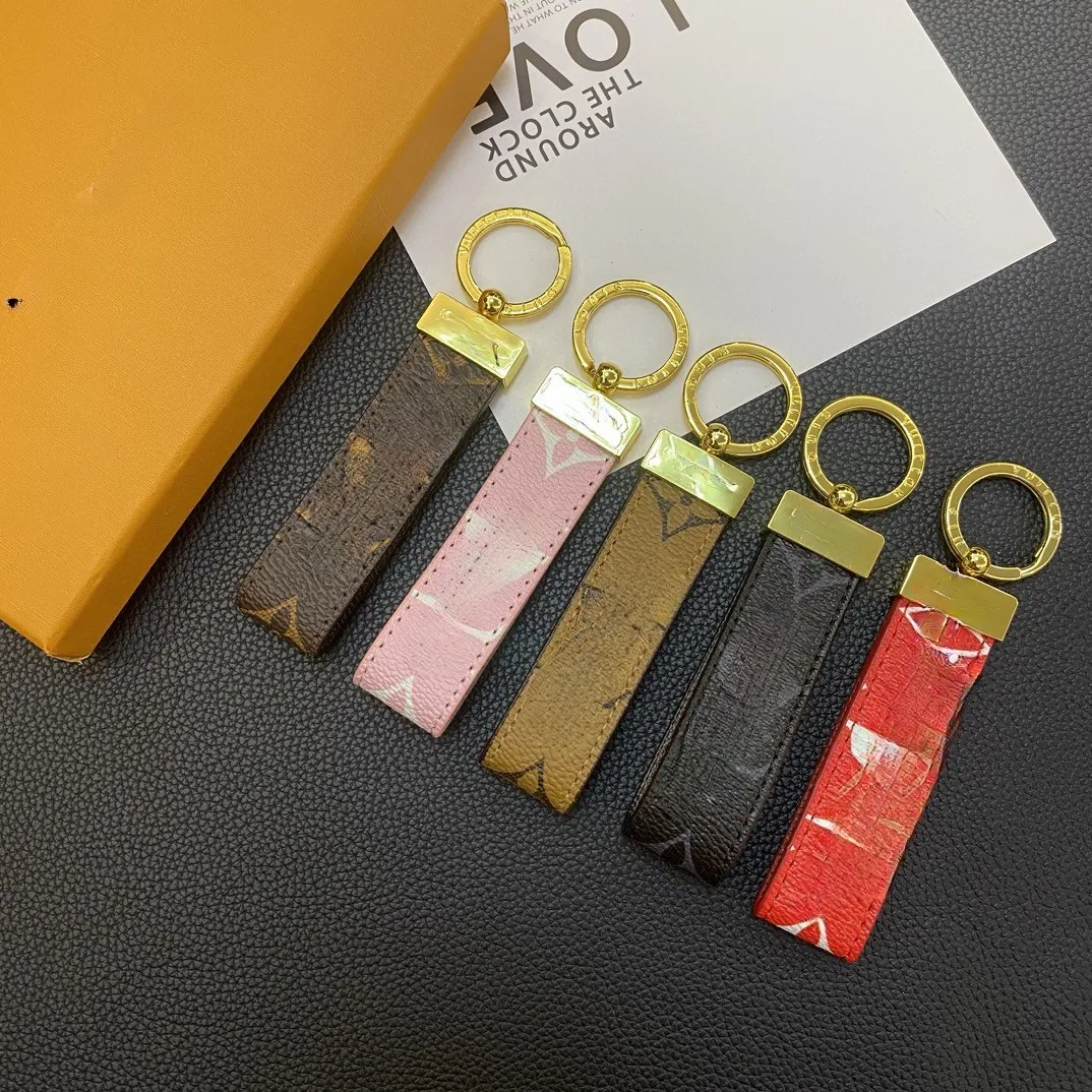 Luxury Key Chains Leather Car Keychains Handbag Charms Keyrings ...