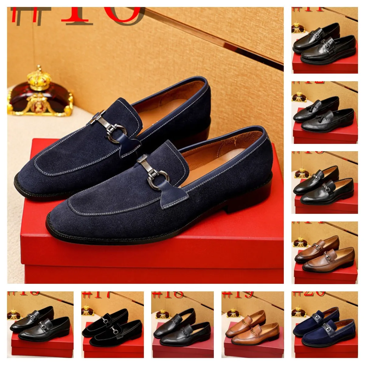 Wholesale Classic British Style Leather Oxford Dress Shoes For Men ...