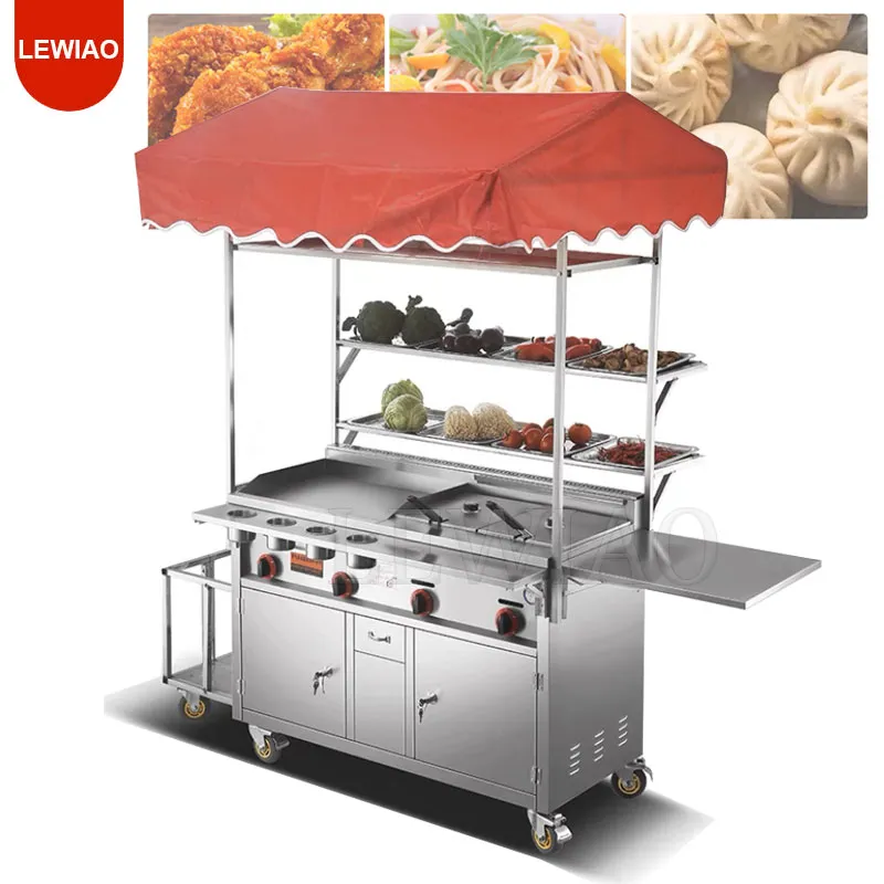 Mobile Food Service Solutions: Versatile Snack Vending Carts, Compact ...
