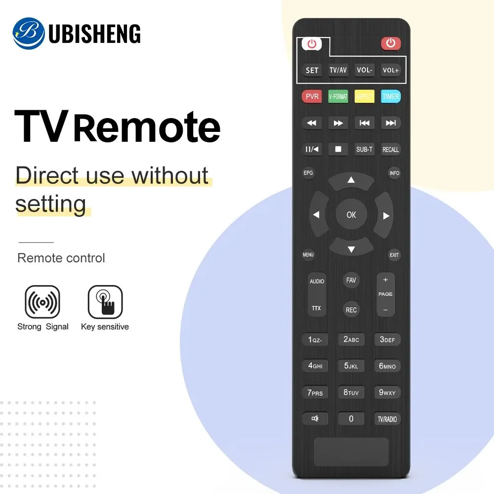 Universal Remote Control 2 In1 Learning IR Remote التحكم عن بُعد لـ DVB ...