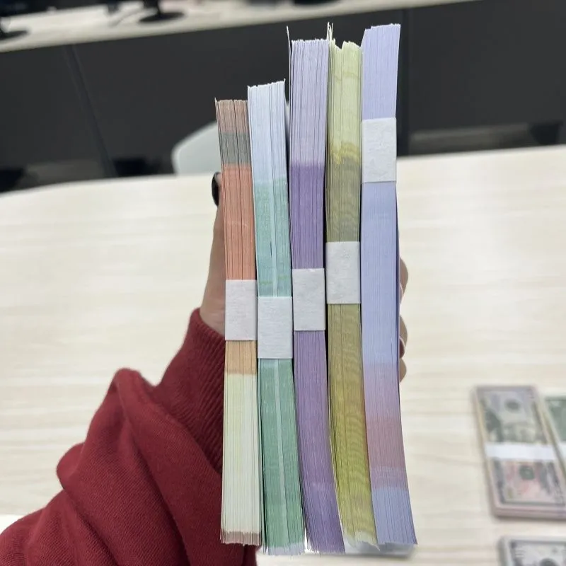 Realistic Prop Money Set - 1:2 Scale USA Currency, Fake Money for ...