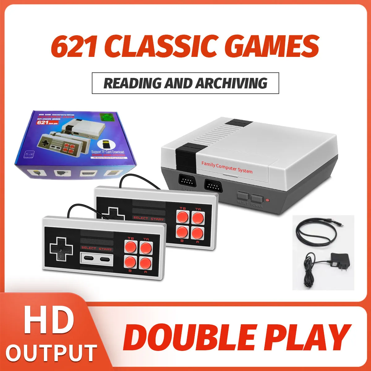 DHgate.com:4K HD Handheld Game Console with 621 Preloaded Games and 821 ...