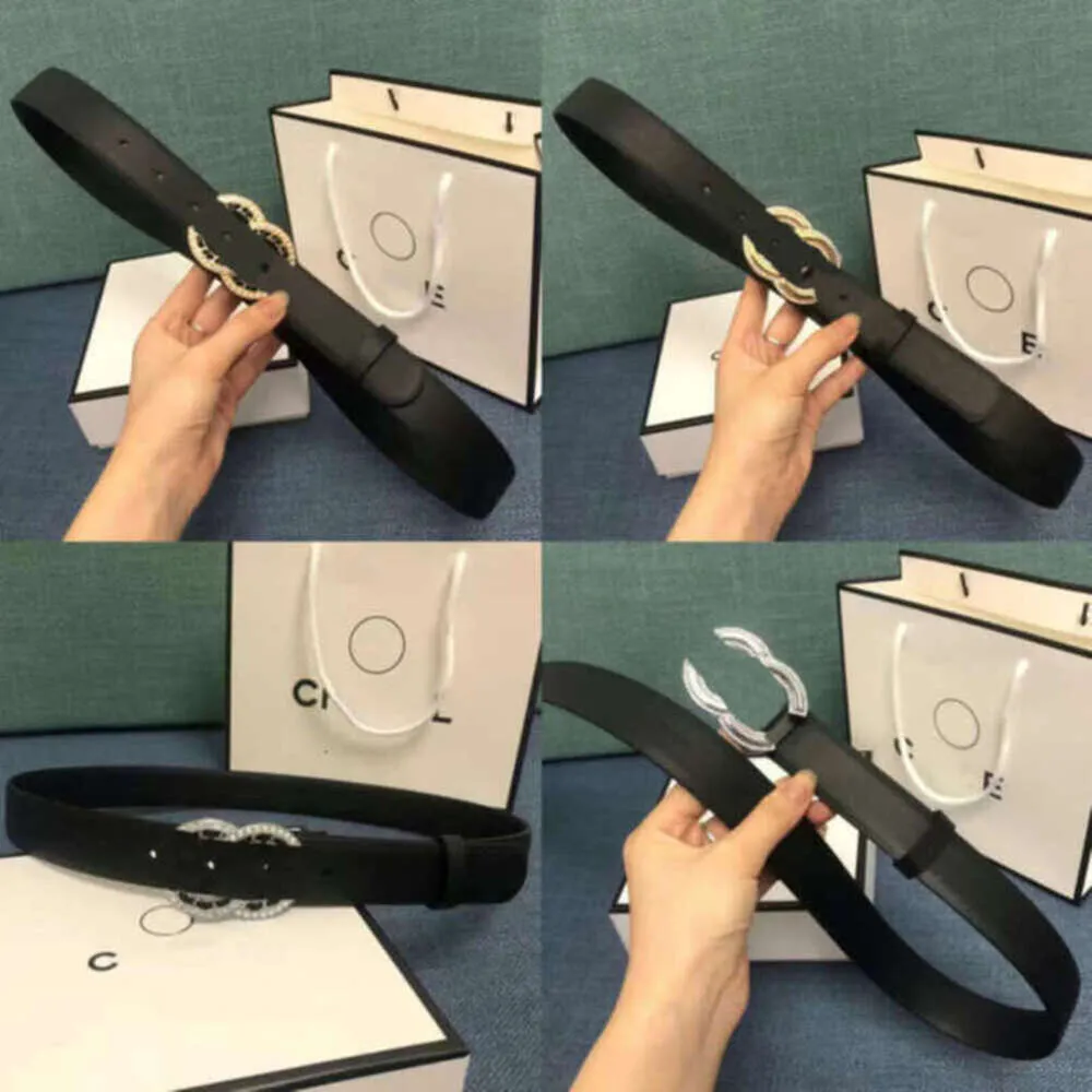 DHgate.com:Luxury Genuine Leather Belt with CC Buckle for Men and Women ...