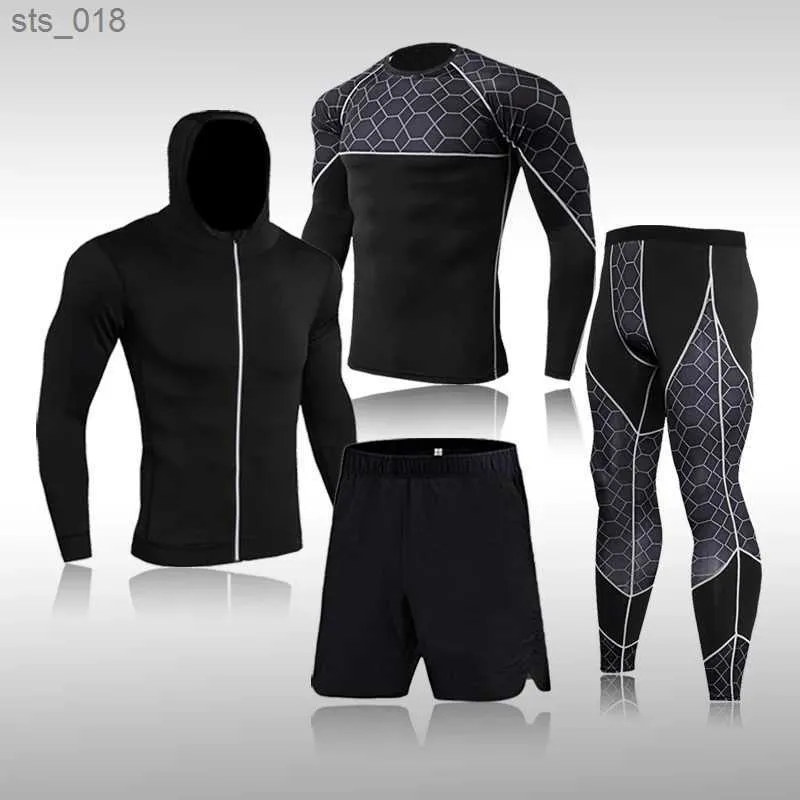DHgate.com:Mens 4 Pcs Compression Sports Suit: Breathable Workout ...