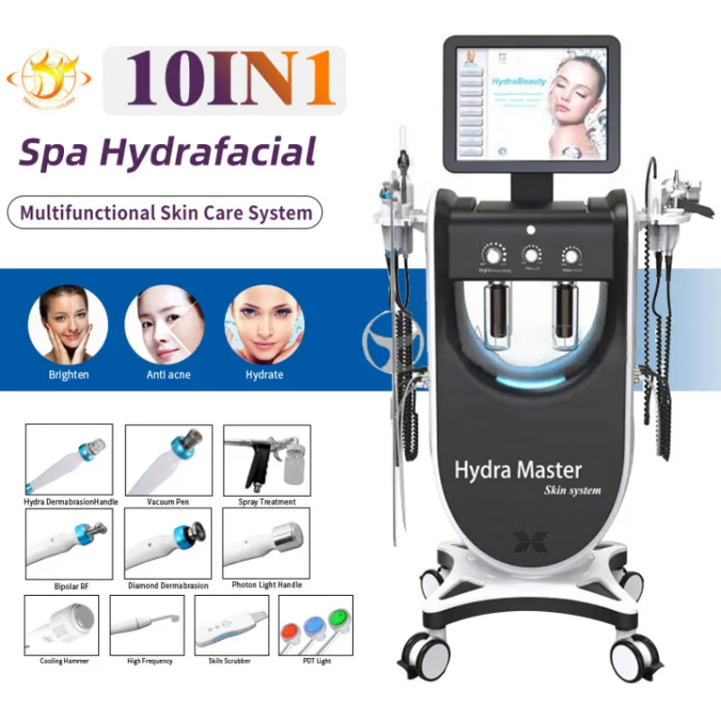 Microdermabrasión 10 En 1 Hydramaster Hydabeauty Dermabrasión Facial ...