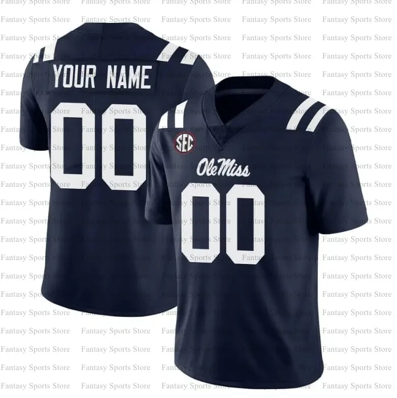 Ole Miss Rebels Jaxson Dart Pegues Jersey De Fútbol Manning Luke ...