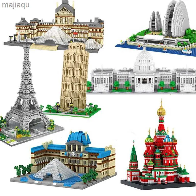 Magnetic Building Blocks: City Architecture Series - Eiffel Tower, Big ...