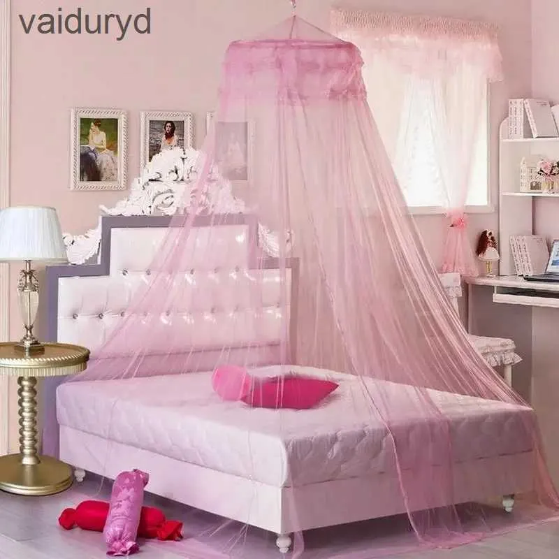 DHgate.com:Romantic Pink Mosquito Net, Round Lace Netting for Baby Crib ...