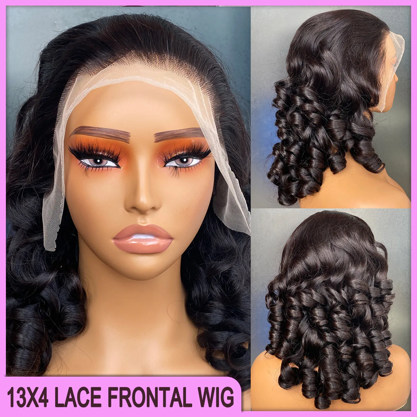 Grade 12a Malaysian Peruvian Indian Brazilian Loose Wave 13x4