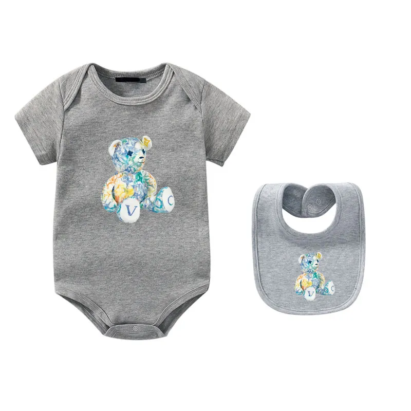 New Born Baby Clothes Children Luxury Rompers Designer Baby 100% Cotton ...