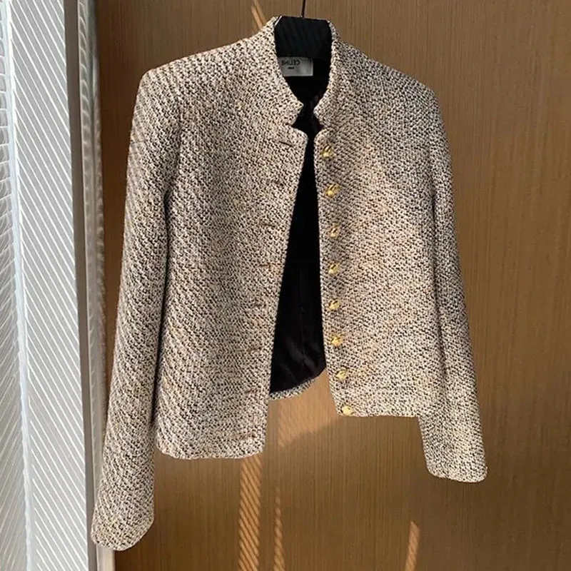 Tweed Korea High Quality Short Tweed Jacket Woman... From Kuo03, $22.77 ...