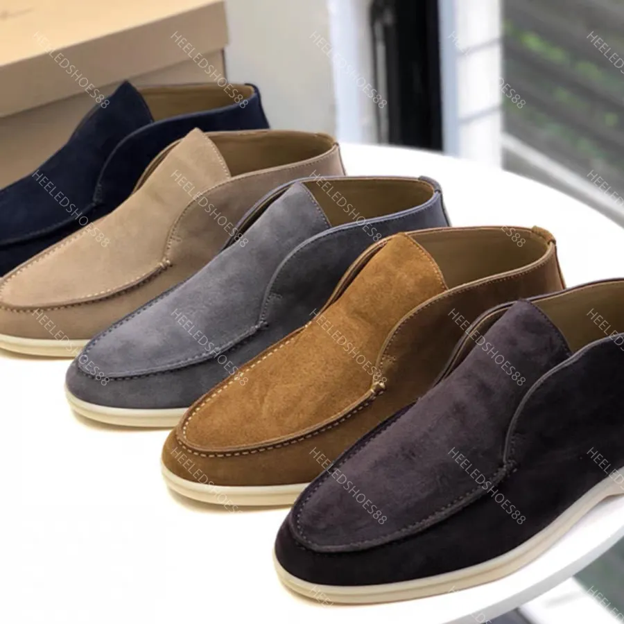 Mens Designer Loafers: Handmade Cashmere Casual Dress Shoes ...
