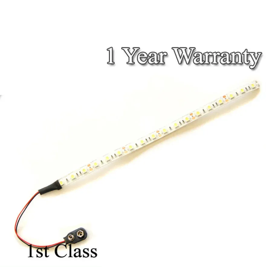 Railway LED Light Scenery 5050 LED Strips 9V PP3 12V White Blue Red ...